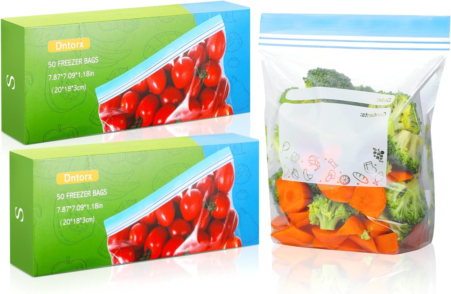 Lakeland Soup 'n' Sauce Sealed Freezer Clear Storage Bags, 1 Litre ...