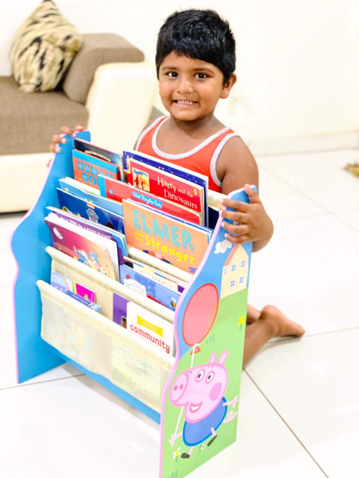Peppa Pig Sling Bookcase : Amazon.in: Home & Kitchen