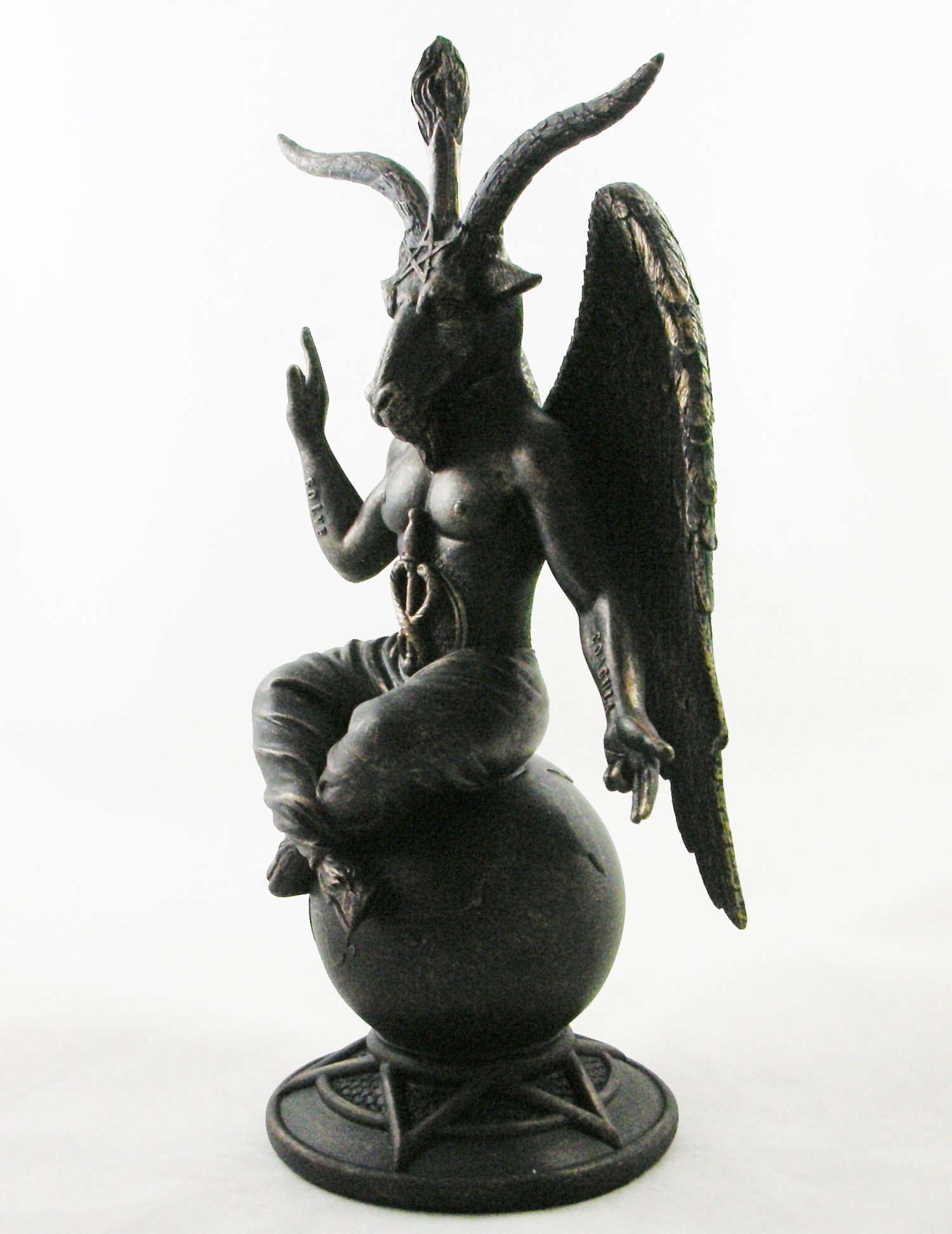 Buy Pacific Giftware Baphomet Figurine Satanic Demon Occult Goat of ...