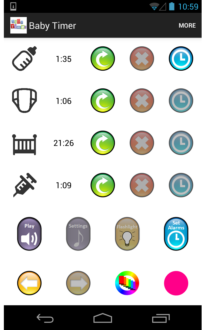 赤ちゃんタイマー (Newborn Baby Timer)-Amazonアプリストアのアプリ