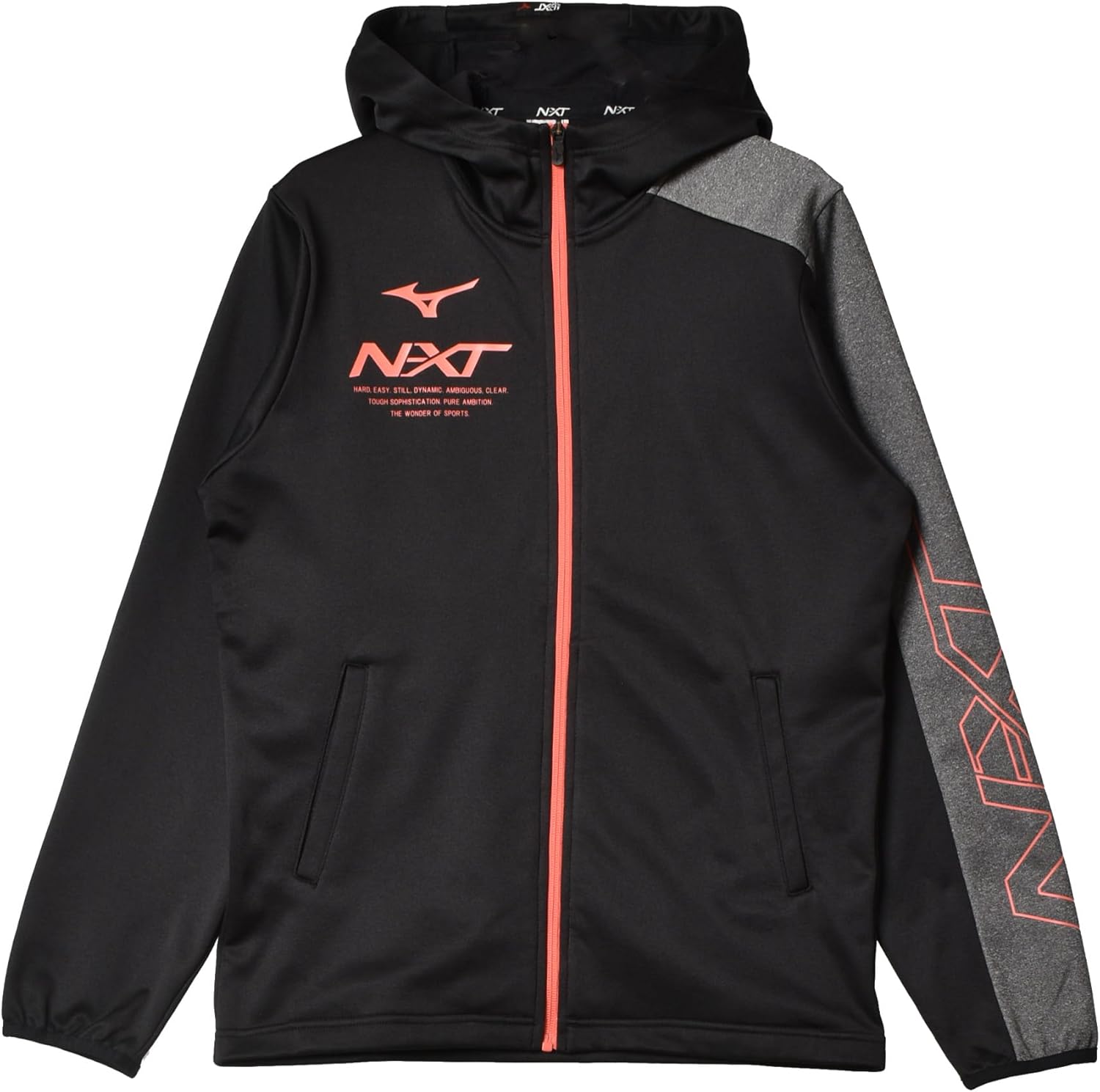 Amazon.co.jp: [ミズノ] N-XT スウェットフーディ 32JCA760 S 02.ブラック : ファッション