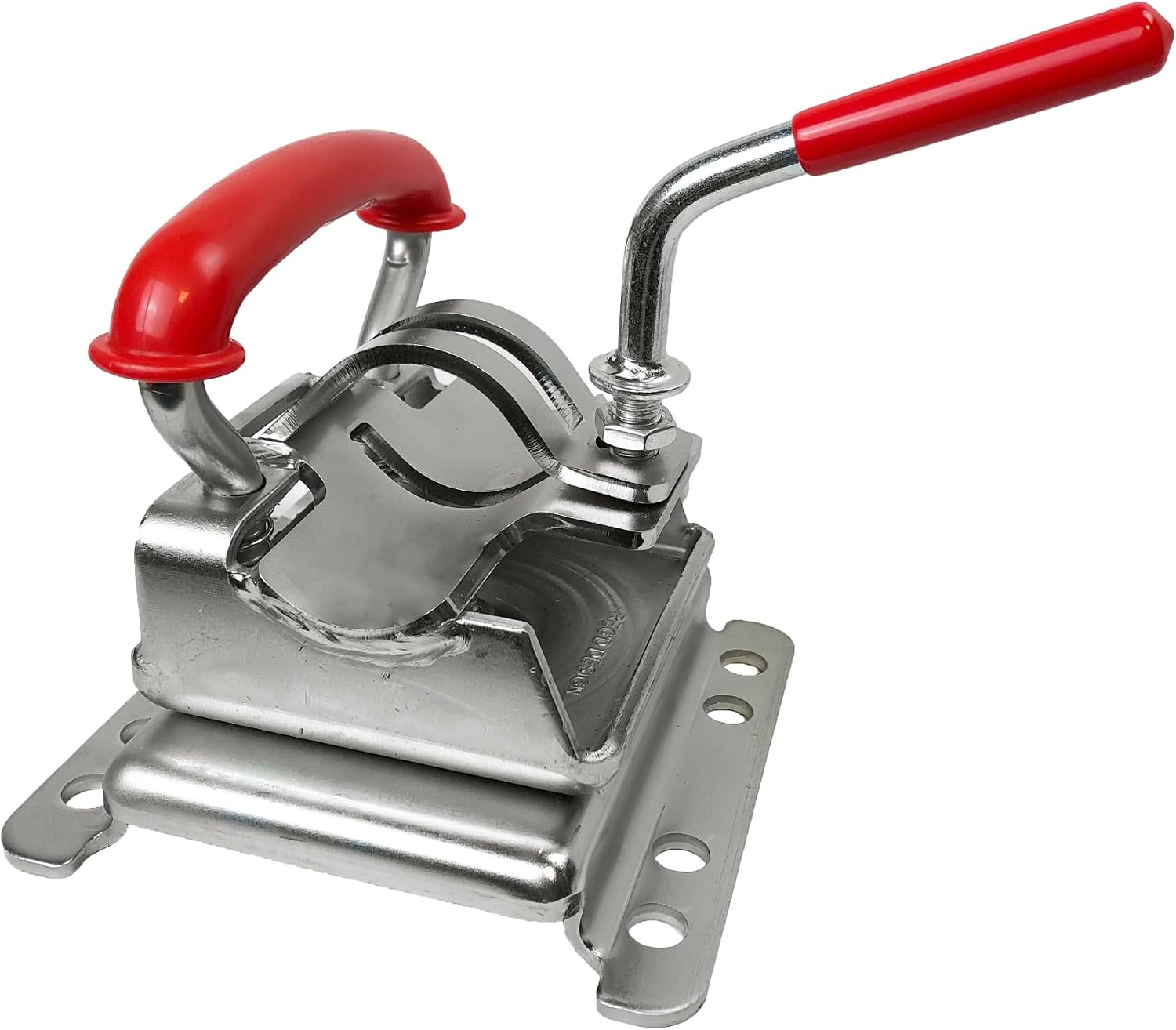 Extra Heavy Duty Swivel Bracket Removable Bolt On Jockey Wheel Stand ...