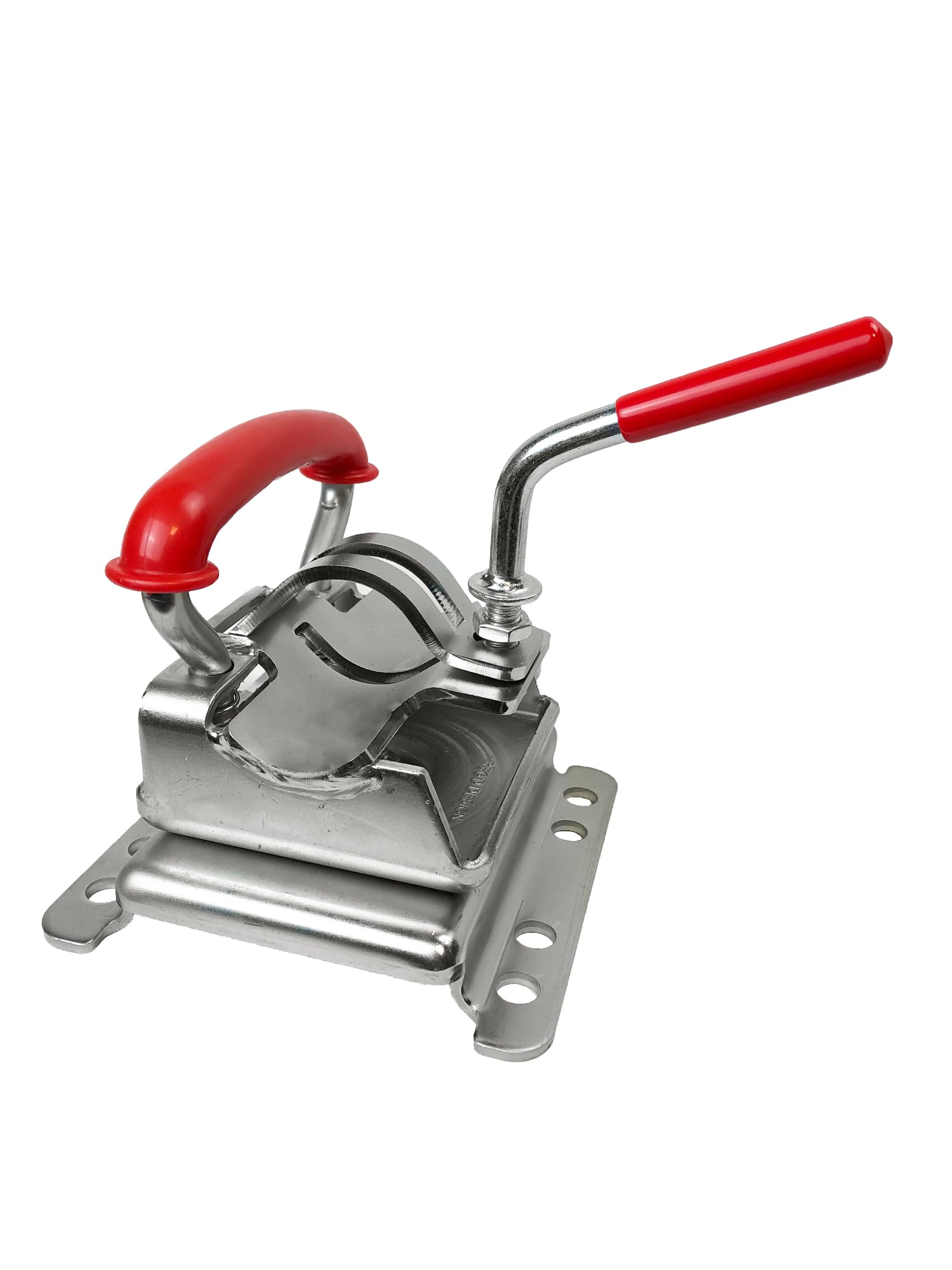 Extra Heavy Duty Swivel Bracket Removable Bolt On Jockey Wheel Stand ...