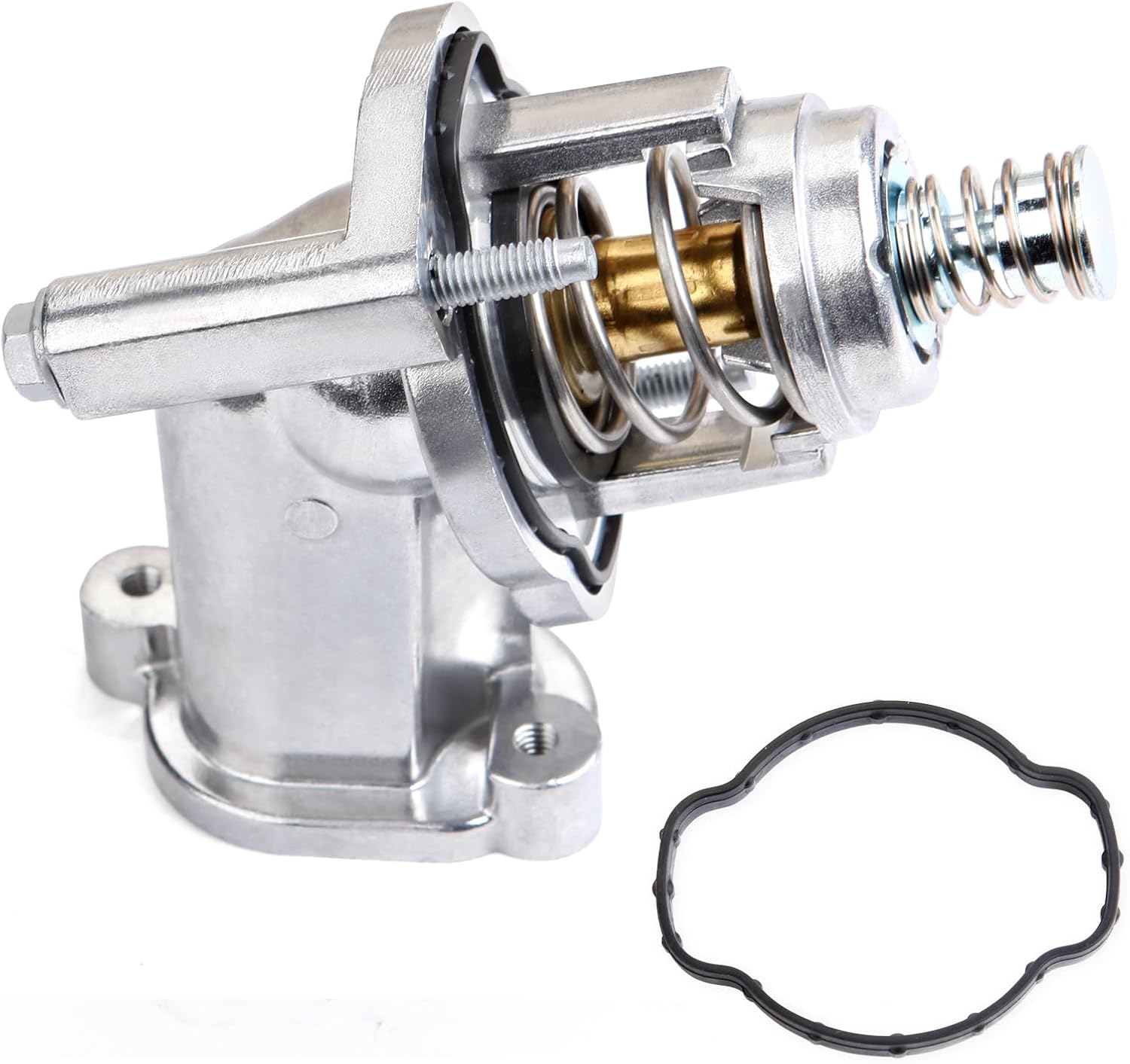 Amazon.com: MILIPARTS Engine Thermostat Housing Compatible with 2020-2022 Cadillac CT5 2016-2022 ...