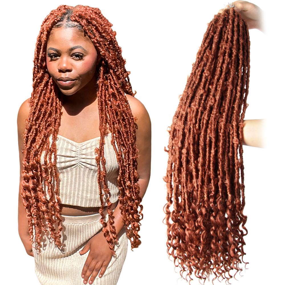Amazon.com : Crochet Butterfly Locs with Curly Ends 30 Inch, Boho ...