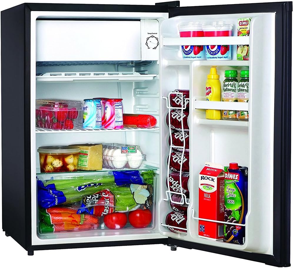 Amazon.com: Emerson CR440BE 4.4 Cu. Ft. Compact Refrigerator with ...