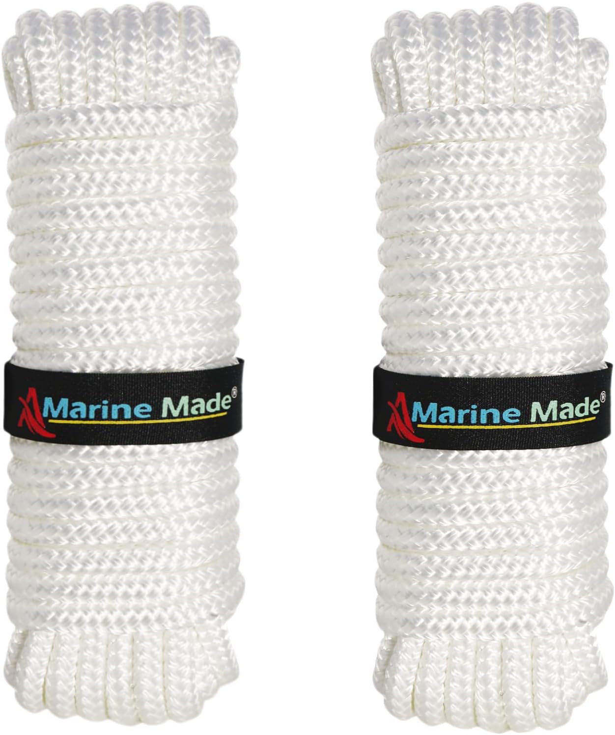 Amazon.com: Amarine Made Dock Lines, 4 Pack of Boat Dock Lines 1/2” X ...