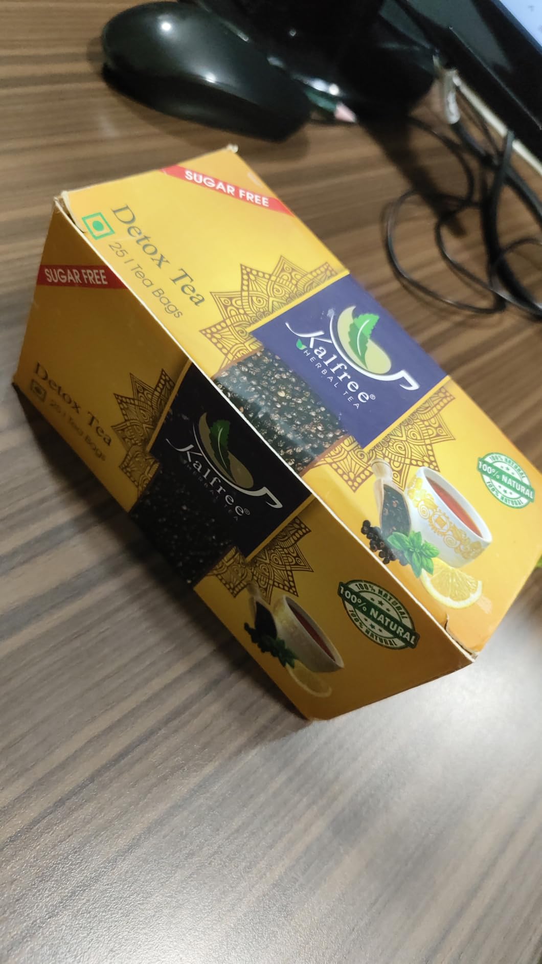 KALFREE DETOX TEA For Natural Body Cleanse, Cold Relief, Weight Loss ...