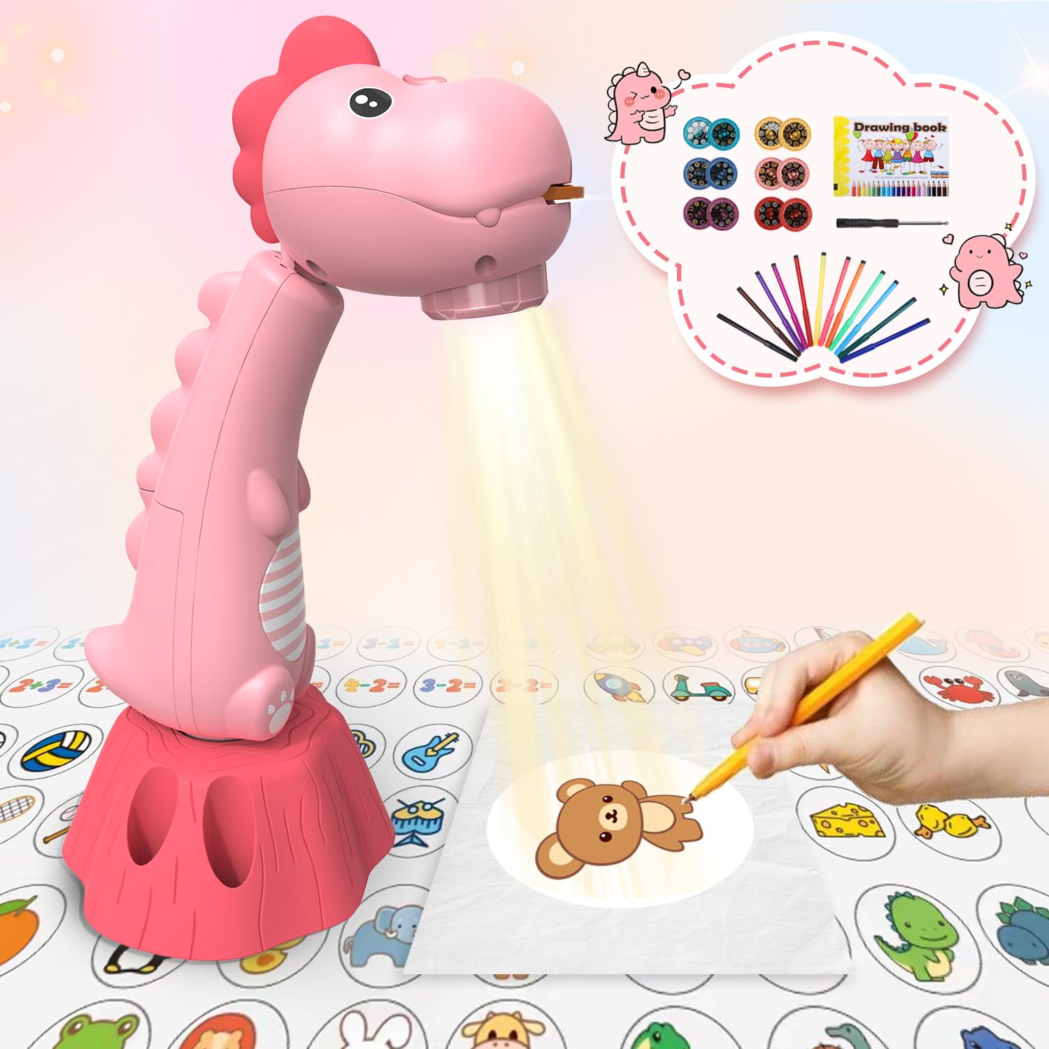 Amazon.com: Drawing Projector for Kids,Tracing and Drawing Projector ...