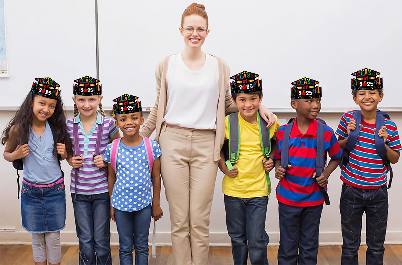 Snapklik.com : WaaHome Kids Preschool Graduation Paper Cap 2025-24pcs ...