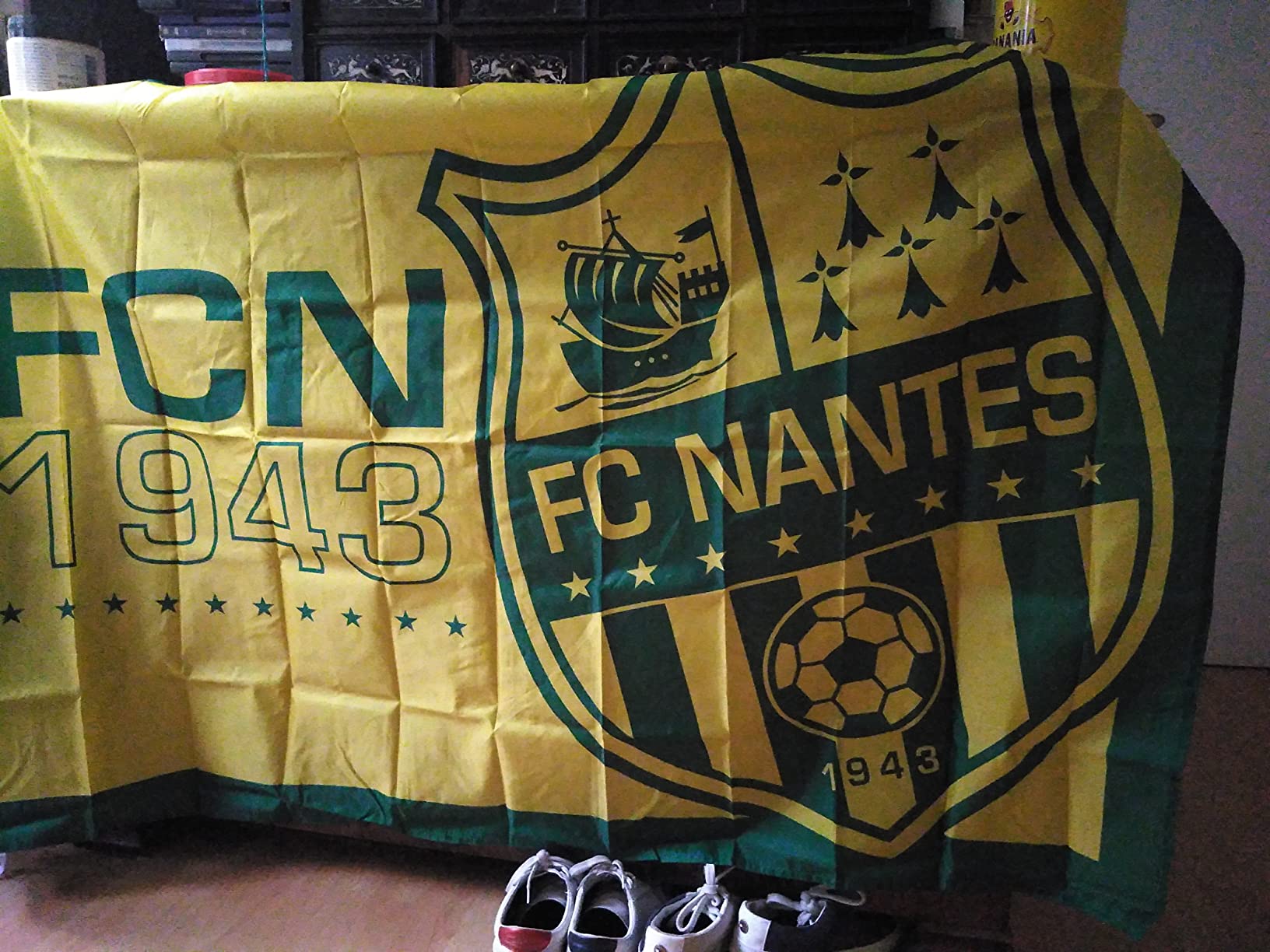 FC NANTES Drapeau FCNA - Collection Officielle Atlantique - Canaris ...
