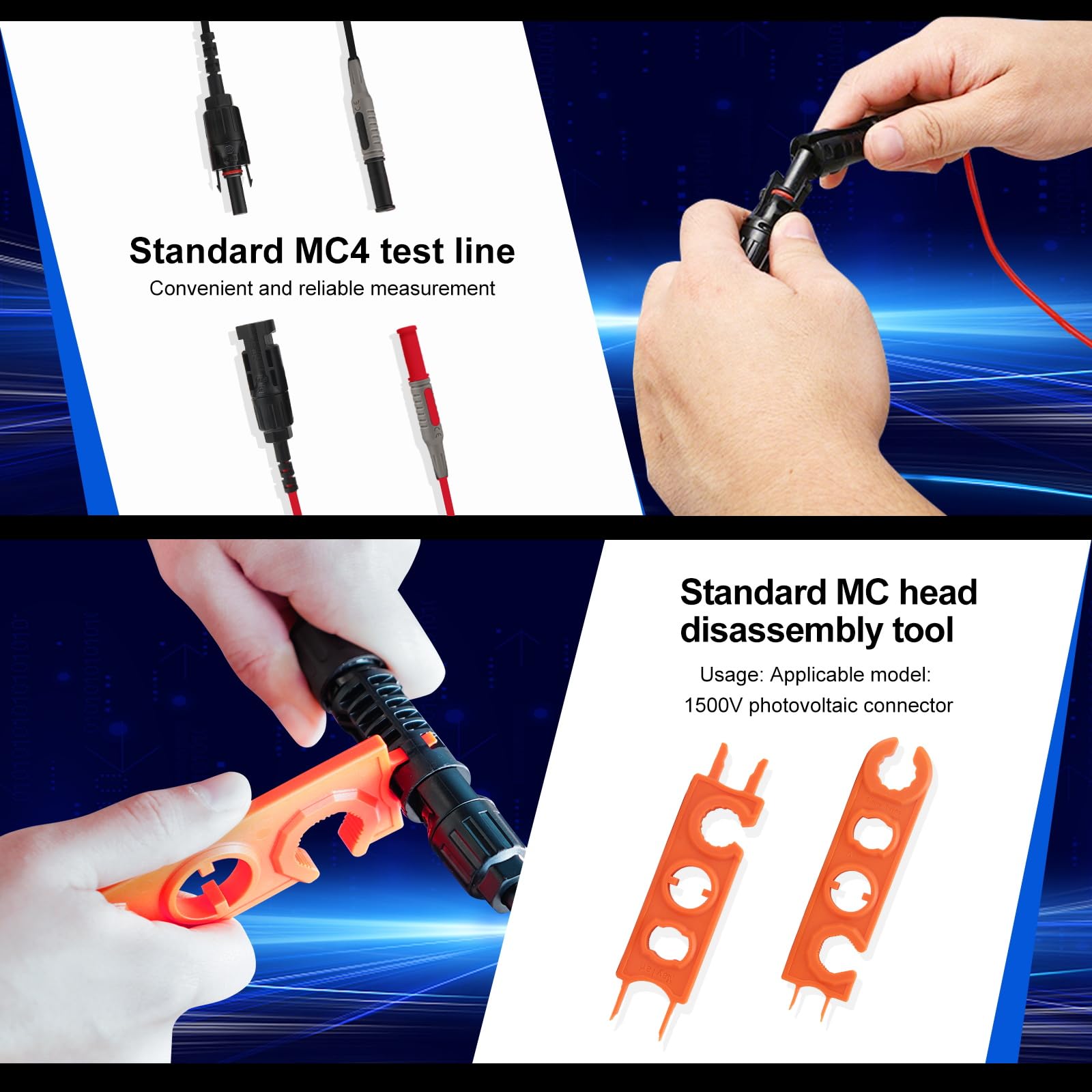 Snapklik.com : UT673PV Solar Panel Tester, Solar MPPT Meter, 800W ...