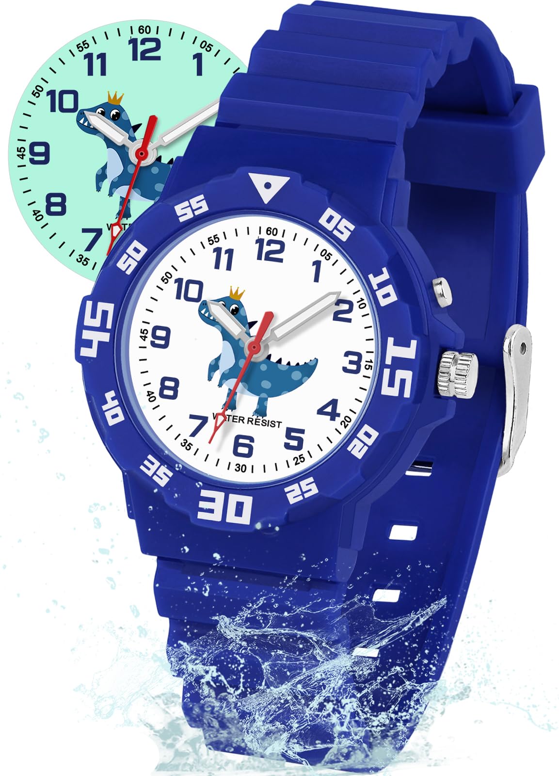 SOCICO Kids Watch Boys with Light Unicorn Dinosaur Watch 30M Waterproof ...