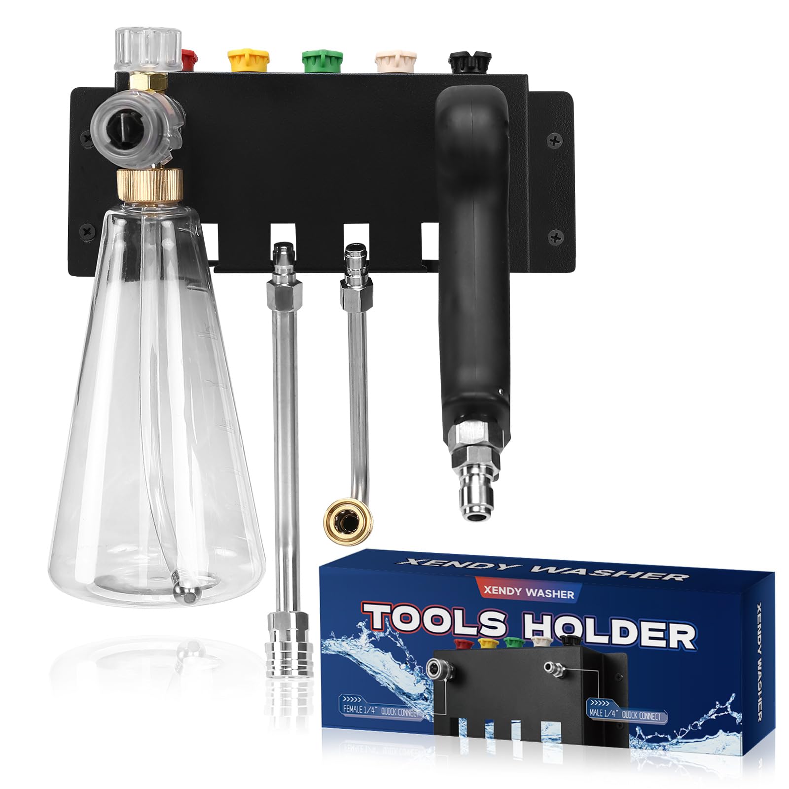 Amazon.com: XENDY WASHER Pressure Washer Gun Holder,Foam Cannon Holder ...