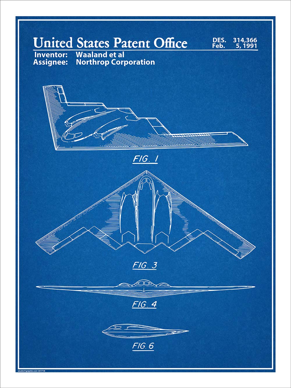 Stealth Bomber Drawing
