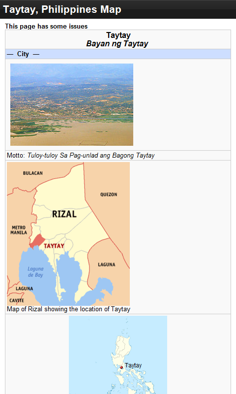 Taytay, Philippines Offline Map: PLACE STARS:Amazon.com.au:Appstore for ...