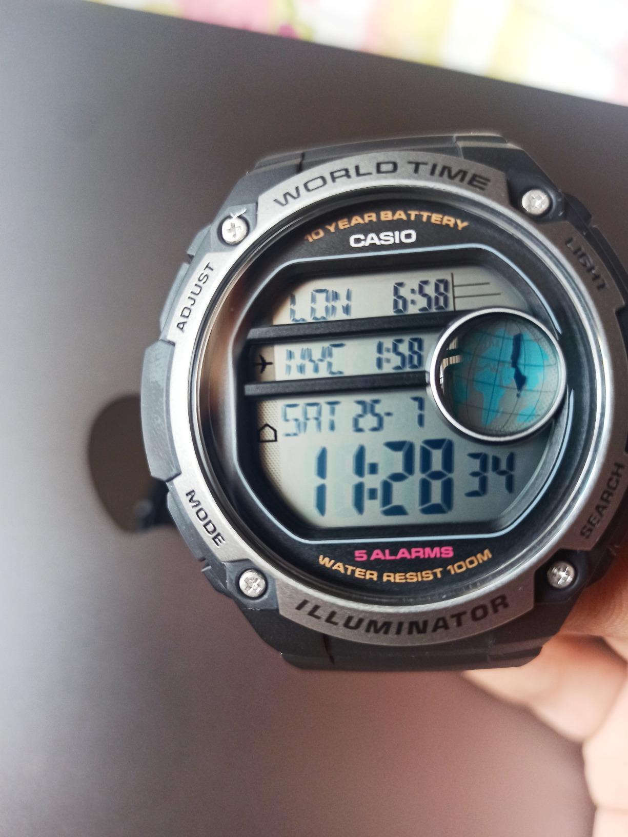 Casio Youth-Digital Black Dial Men's Watch-AE-3000W-1AVDF (D135 ...