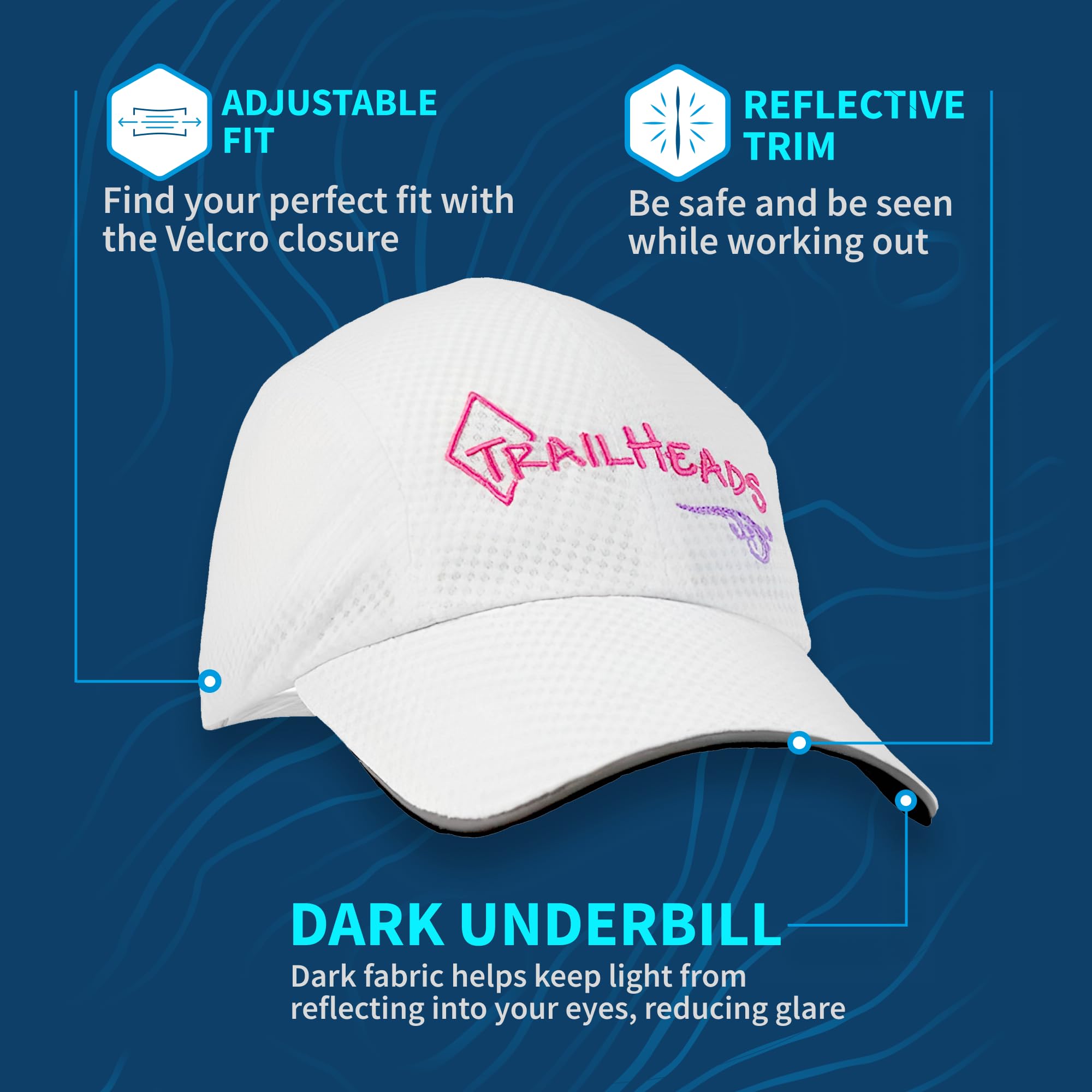 Snapklik.com : TrailHeads Womens Race Day Performance Running Cap ...