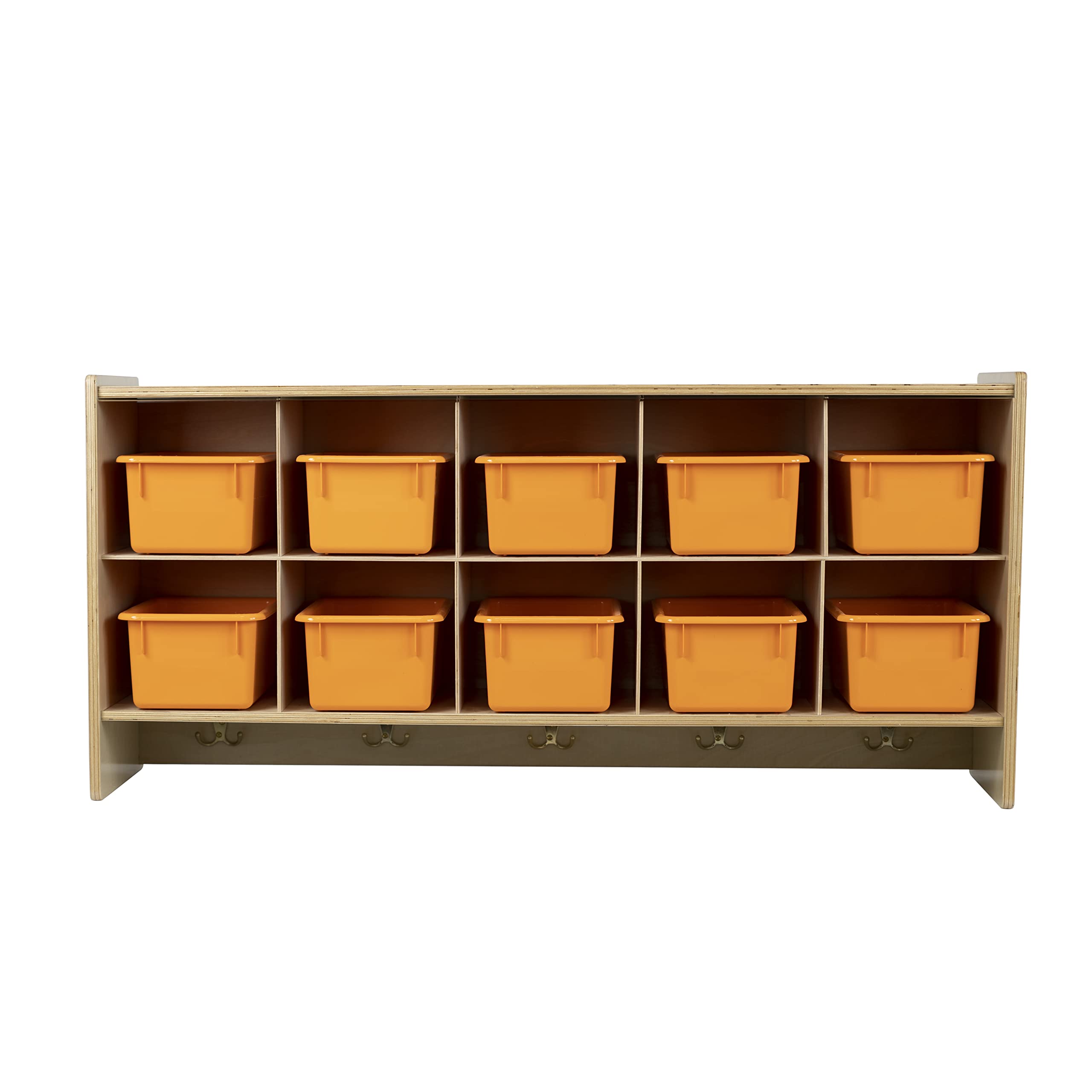 Amazon.com: RRI Goods Cubby Storage Organizer Cubes, 10 Cubbies with ...