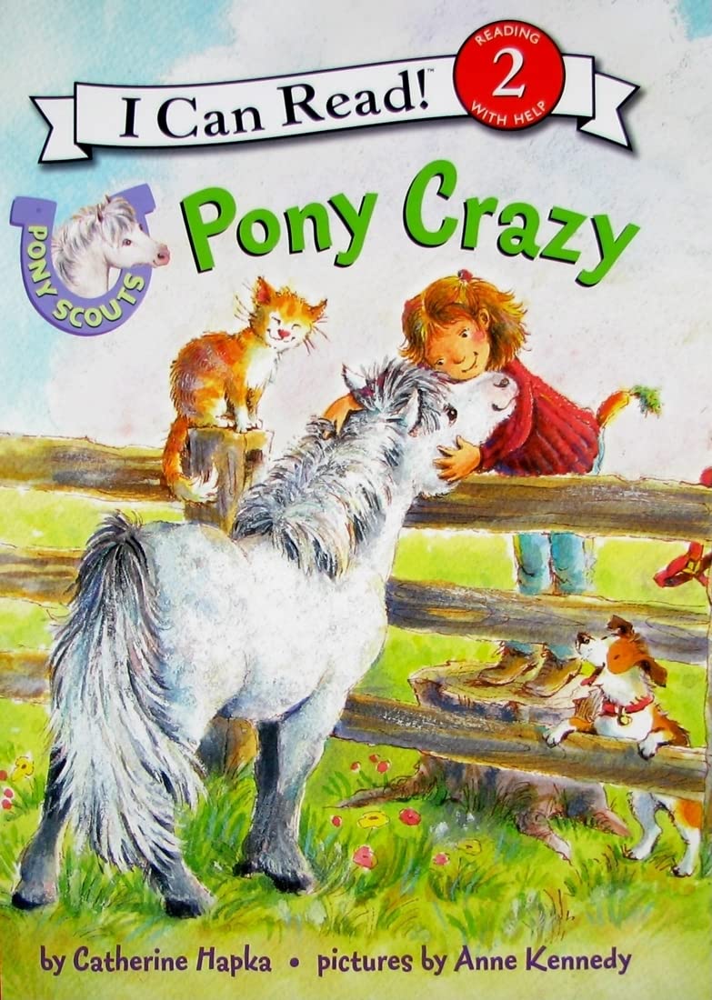 Amazon.com: Pony Scouts: Pony Crazy (I Can Read Level 2): 9780061255335 ...