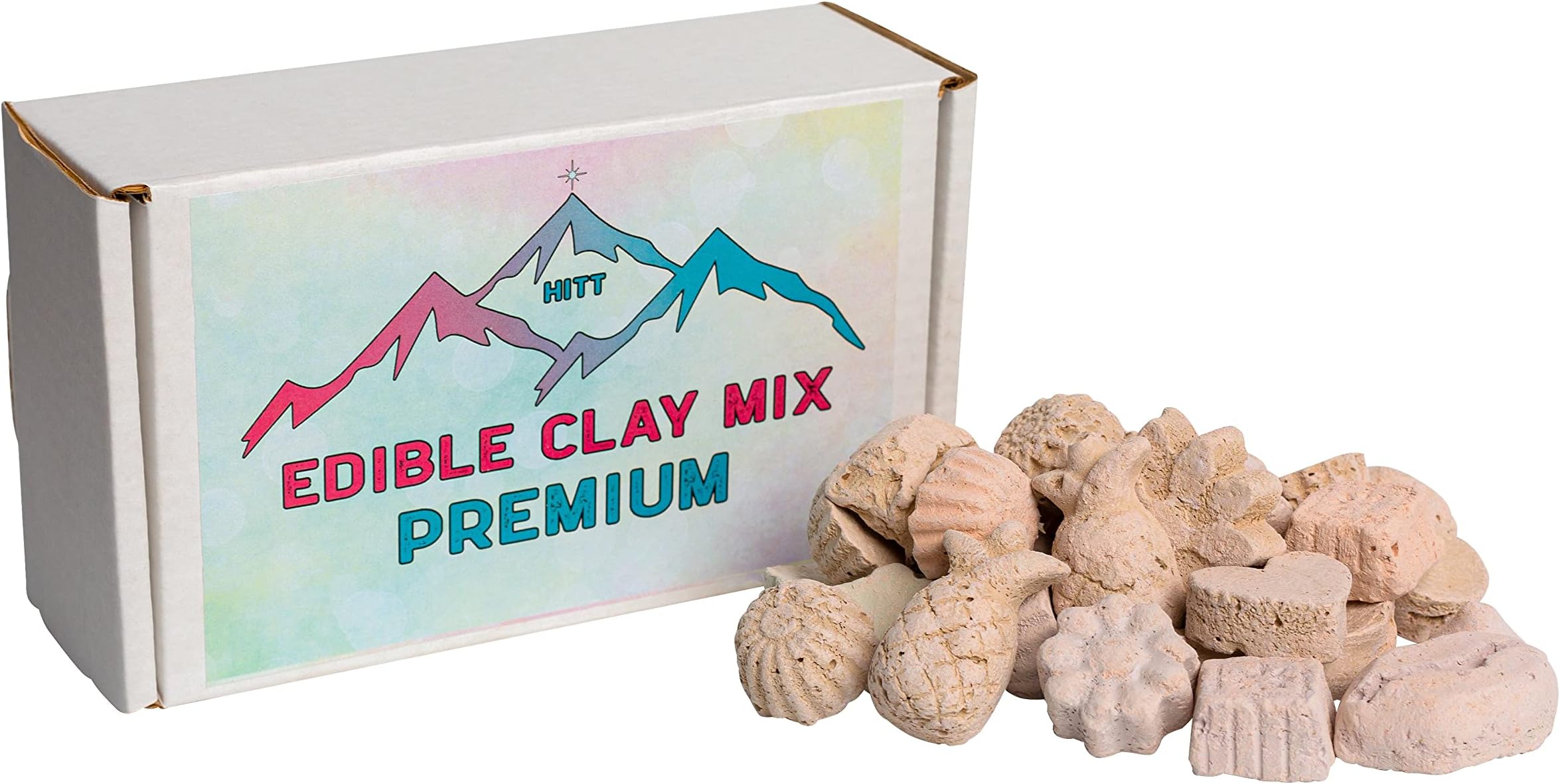 Amazon.com: HITT Premium Edible Clay Mix – Candy Mix of Clay for Eating ...