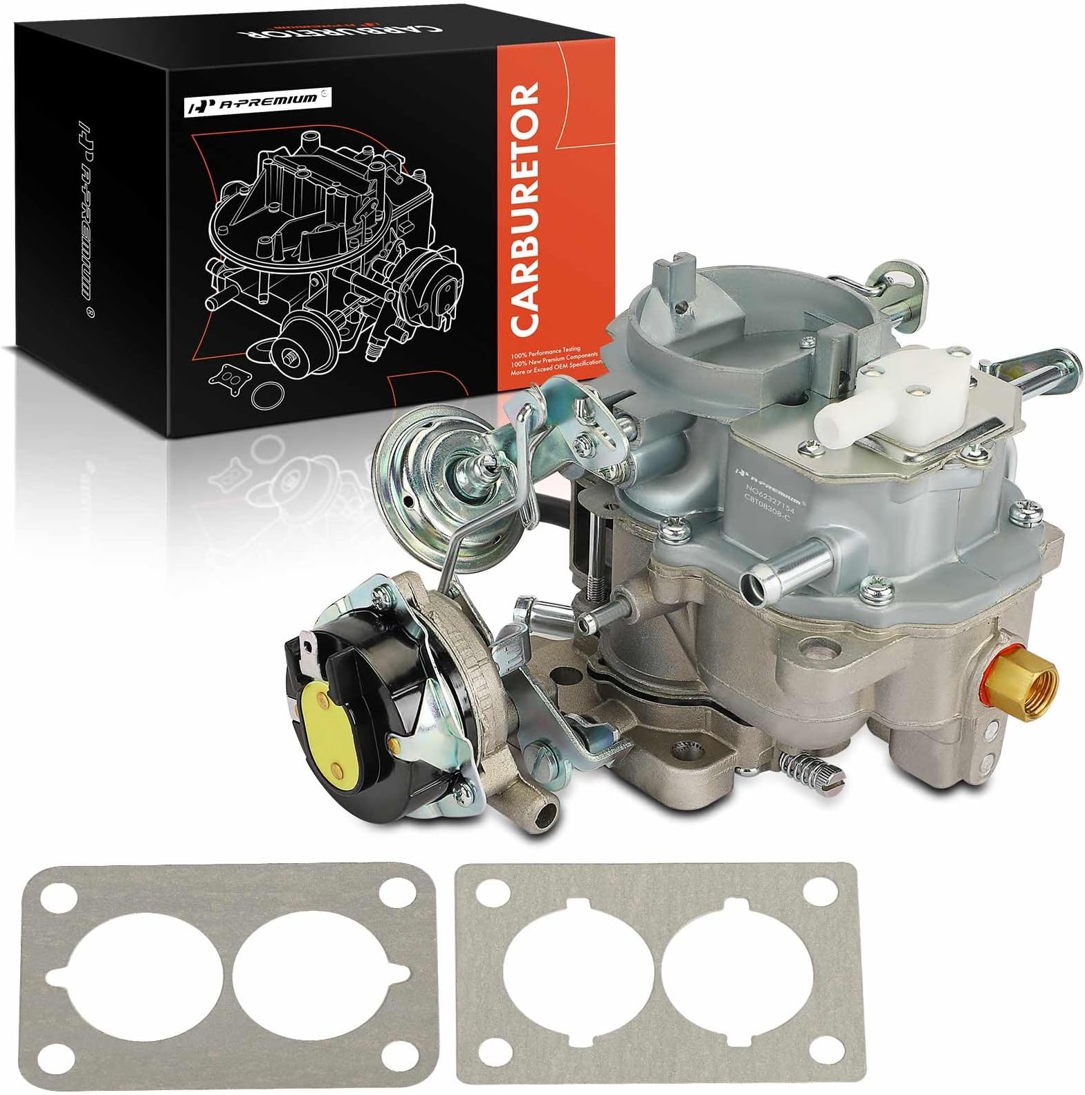 Amazon.com: A-Premium 2 Barrel Carburetor Compatible with Jeep 6 CYL 4 ...