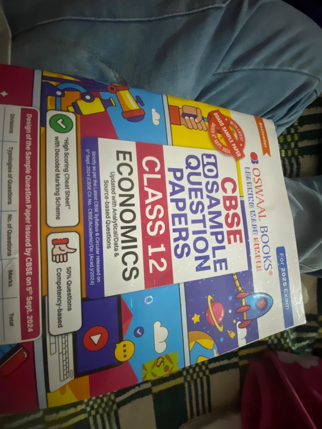 Oswaal CBSE Sample Question Papers Class 12 Economics (For 2025 Exam ...