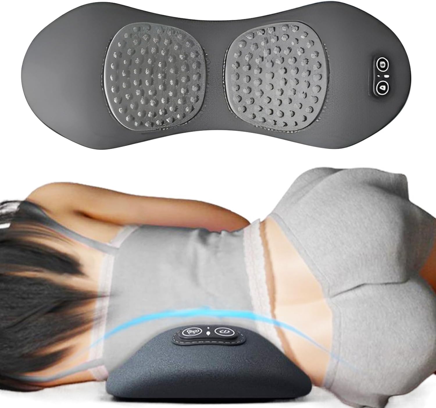 Amazon.com: 3-in-1 Back Massager, 2025 Upgrade 3 in 1 Back Massagers with Traction Lifting and ...