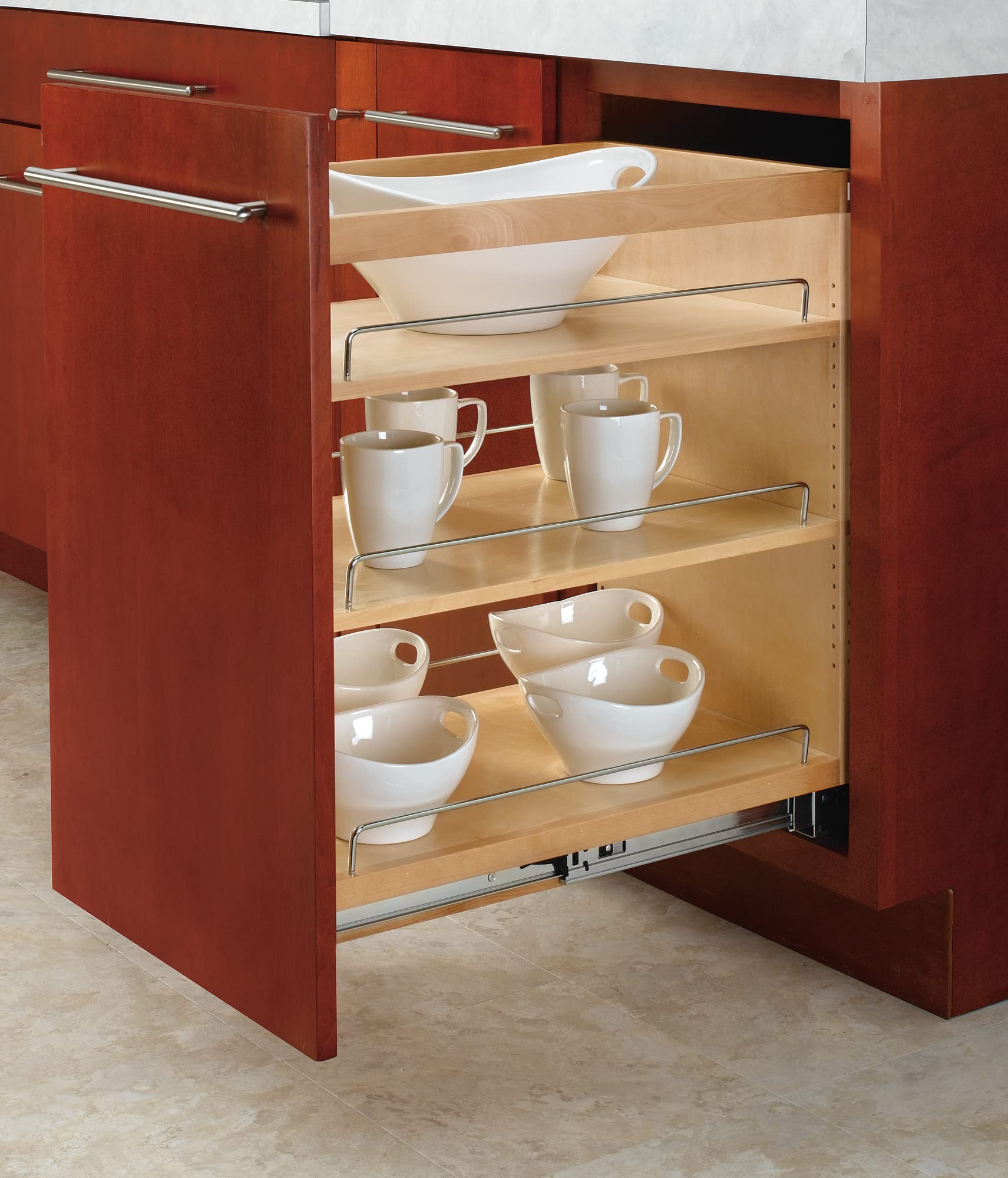 Snapklik.com : Rev-A-Shelf 14" Pullout Kitchen Cabinet Storage ...