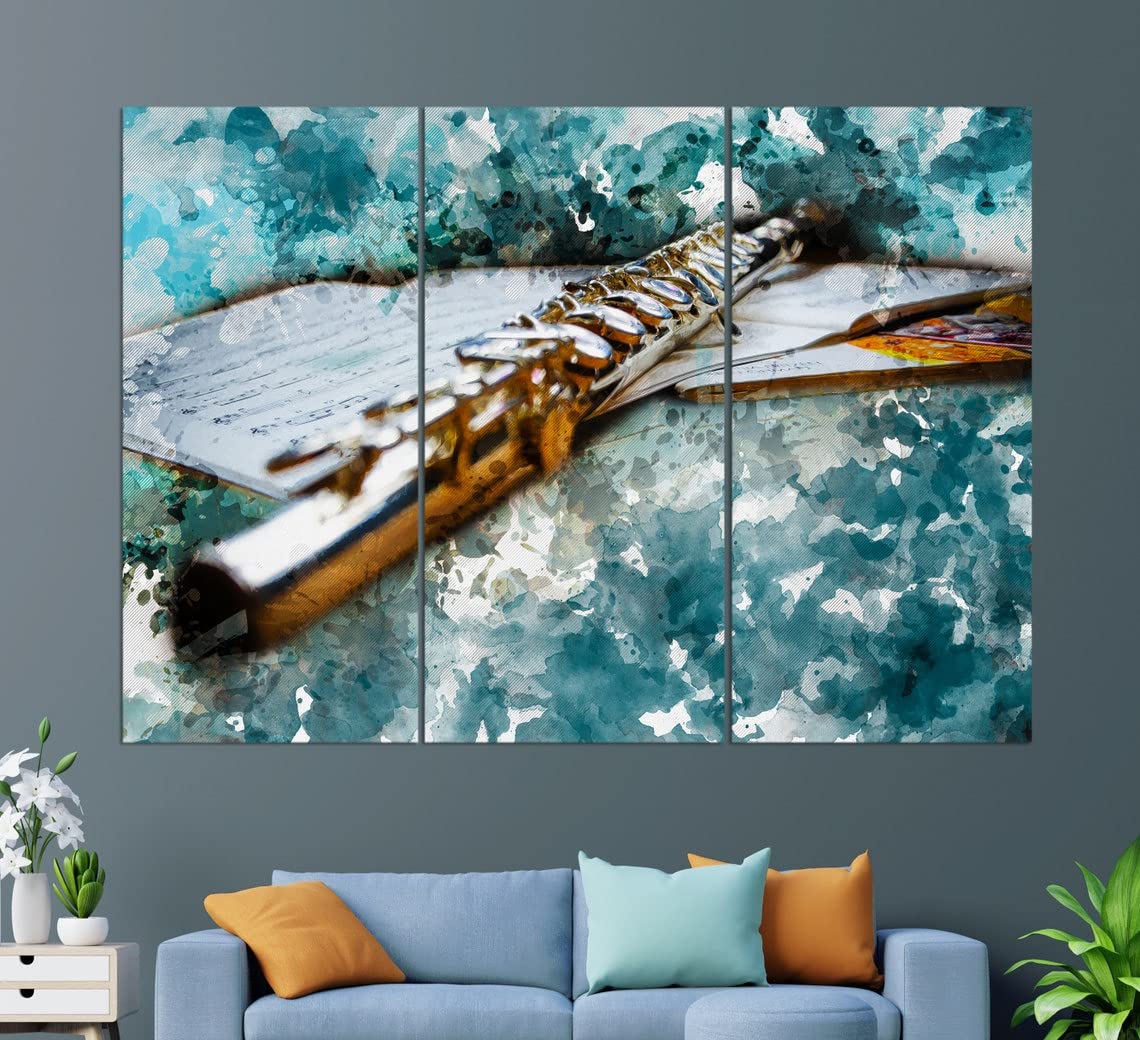 Flute Painting Abstract