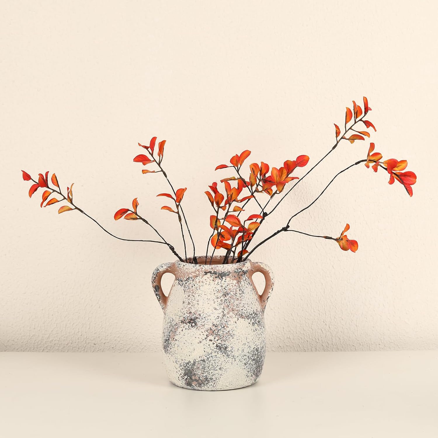 Amazon.com: PNJHDZ Ceramic Vase for Home Decor, Pampas Grass Vase with ...