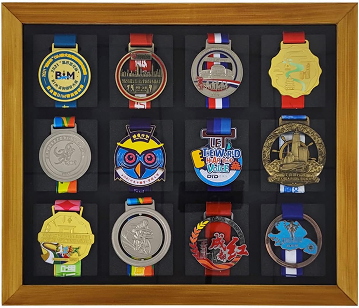 Amazon.com: Medal Frame - Medal Display Shadow Box - Perfect Medal ...