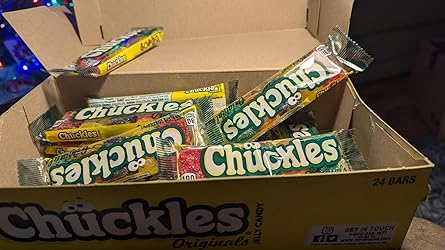 Amazon.com : Wonka Chuckles Original, Jelly Sugar-Coated Candies, Fruit ...