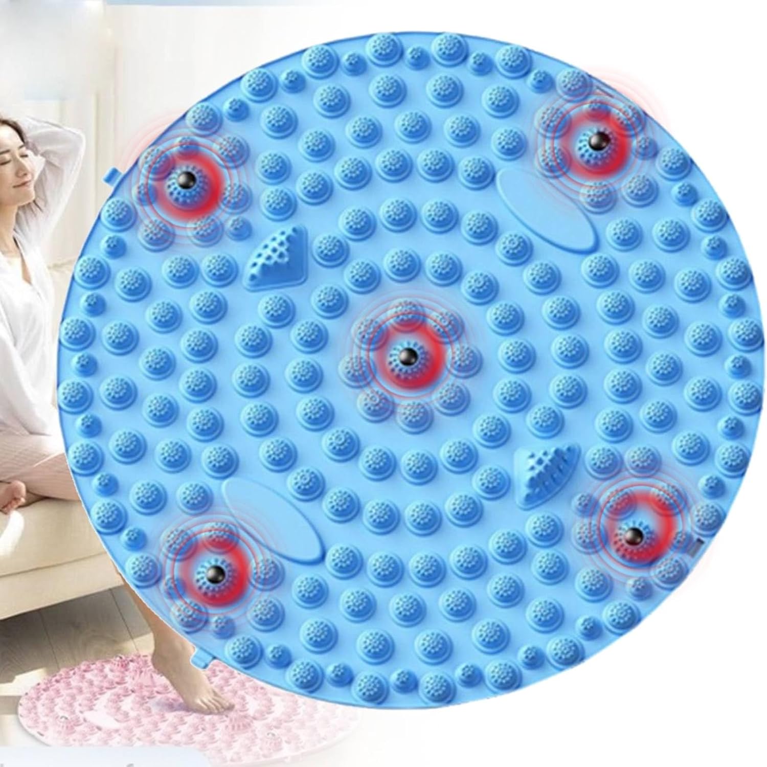 Foot Massage mat, Foot Reflexology Pad with Magnetic Therapy ...