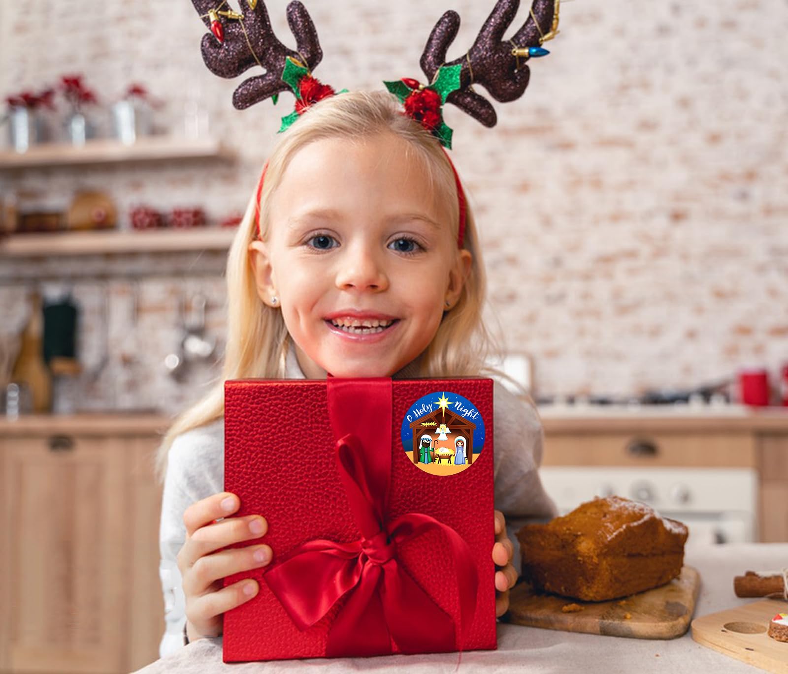 Snapklik.com : 36pcs Happy Birthday Jesus Nativity Stickers For Kids 1. ...