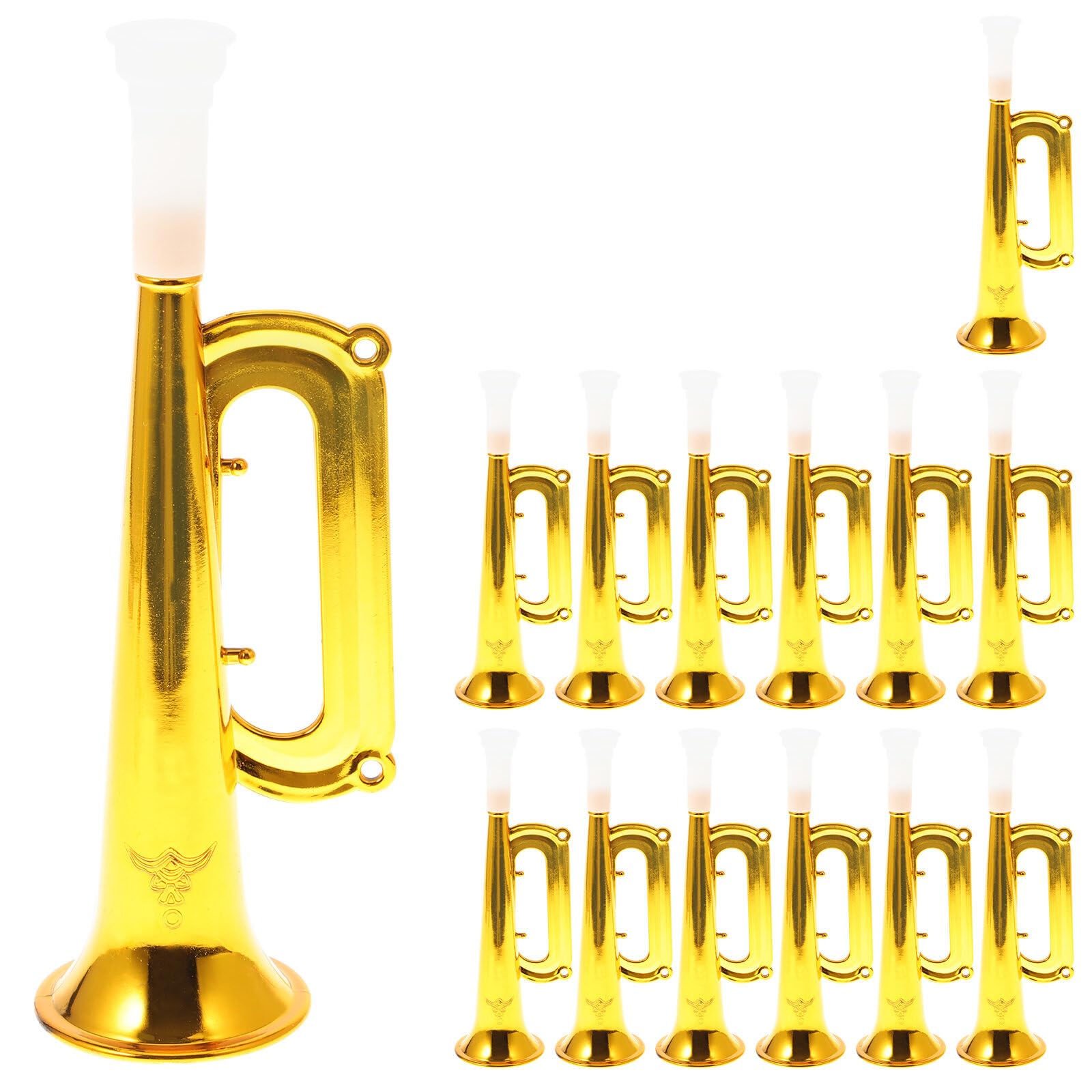 Amazon.com: Toyvian Toy Trumpet Childrens Trumpet Toy 14pcs Plastic ...