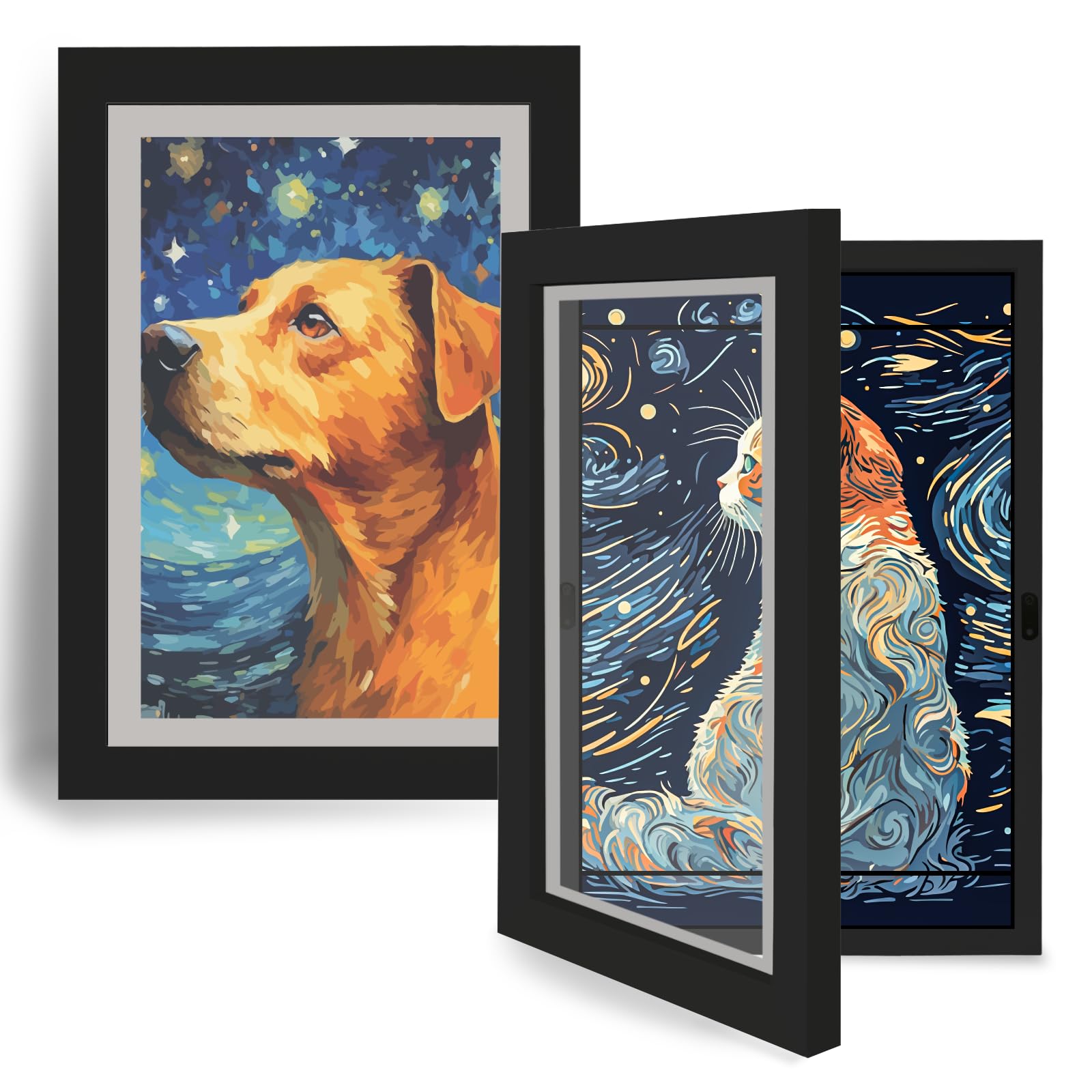 Monex Kids Picture Frame - Front Opening Changeable Frame for Children ...