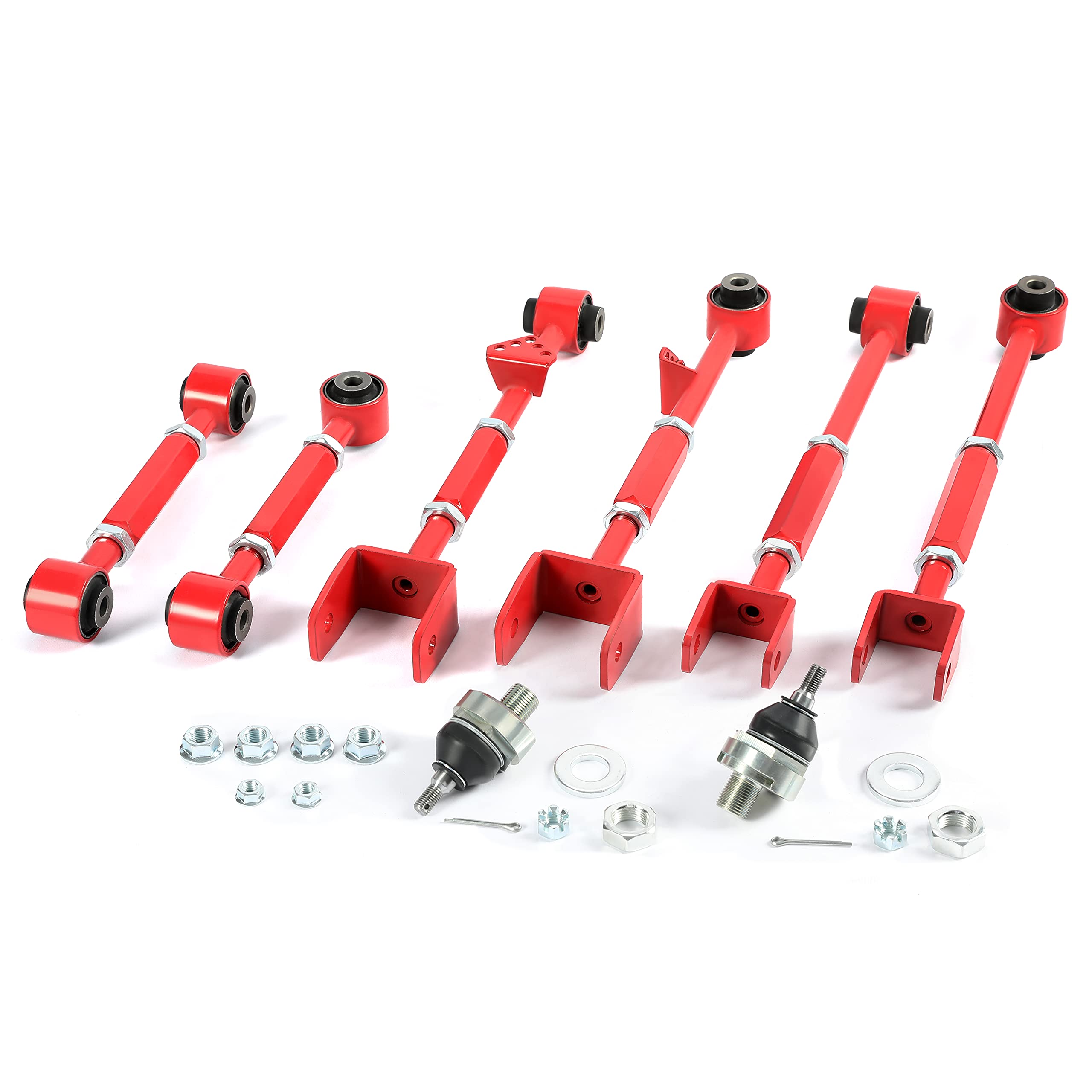 Amazon.com: KUAFU Rear Camber Toe Kit & Adjustable Ball Joint ...