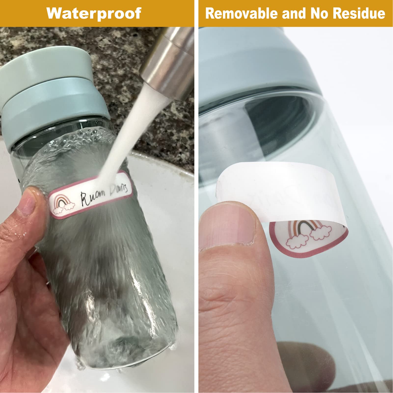 Snapklik.com : Name Labels For Kids Stuff Daycare Labels, 128 PCS ...