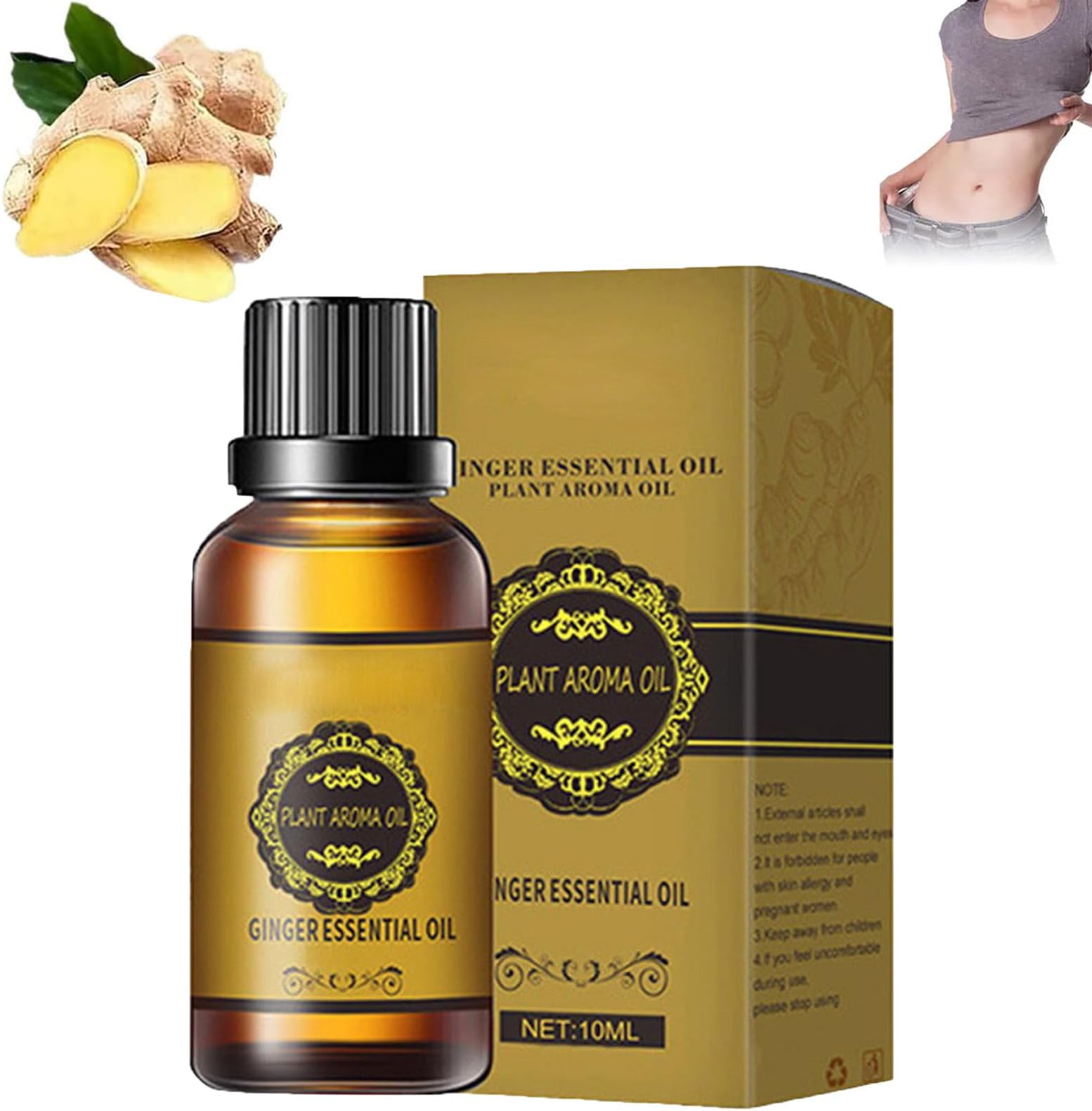 Amazon.com: Massage Oil, Ginger Massage Oil, Ginger Oil Lymphatic ...