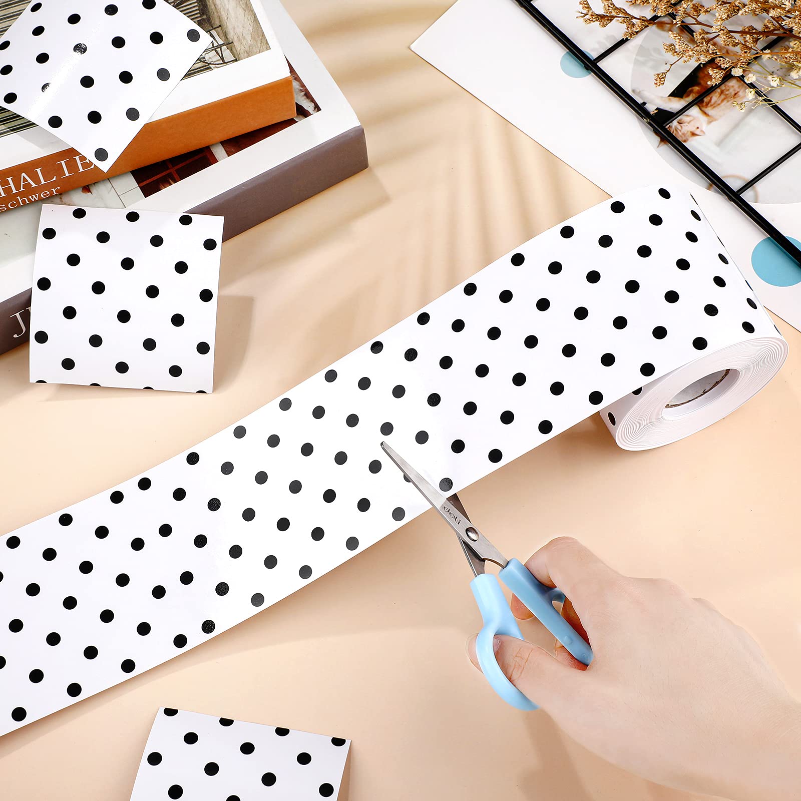 Snapklik.com : Zonon 65 Feet Bulletin Board Borders Black And White ...