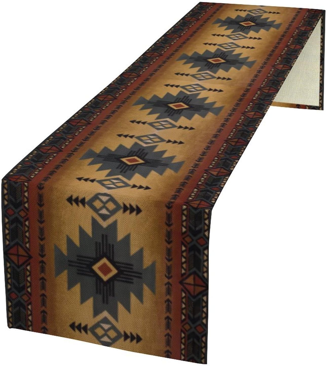Amazon.com: Yearn Jear Aztec Table Runner, Southwestern Ethnic ...