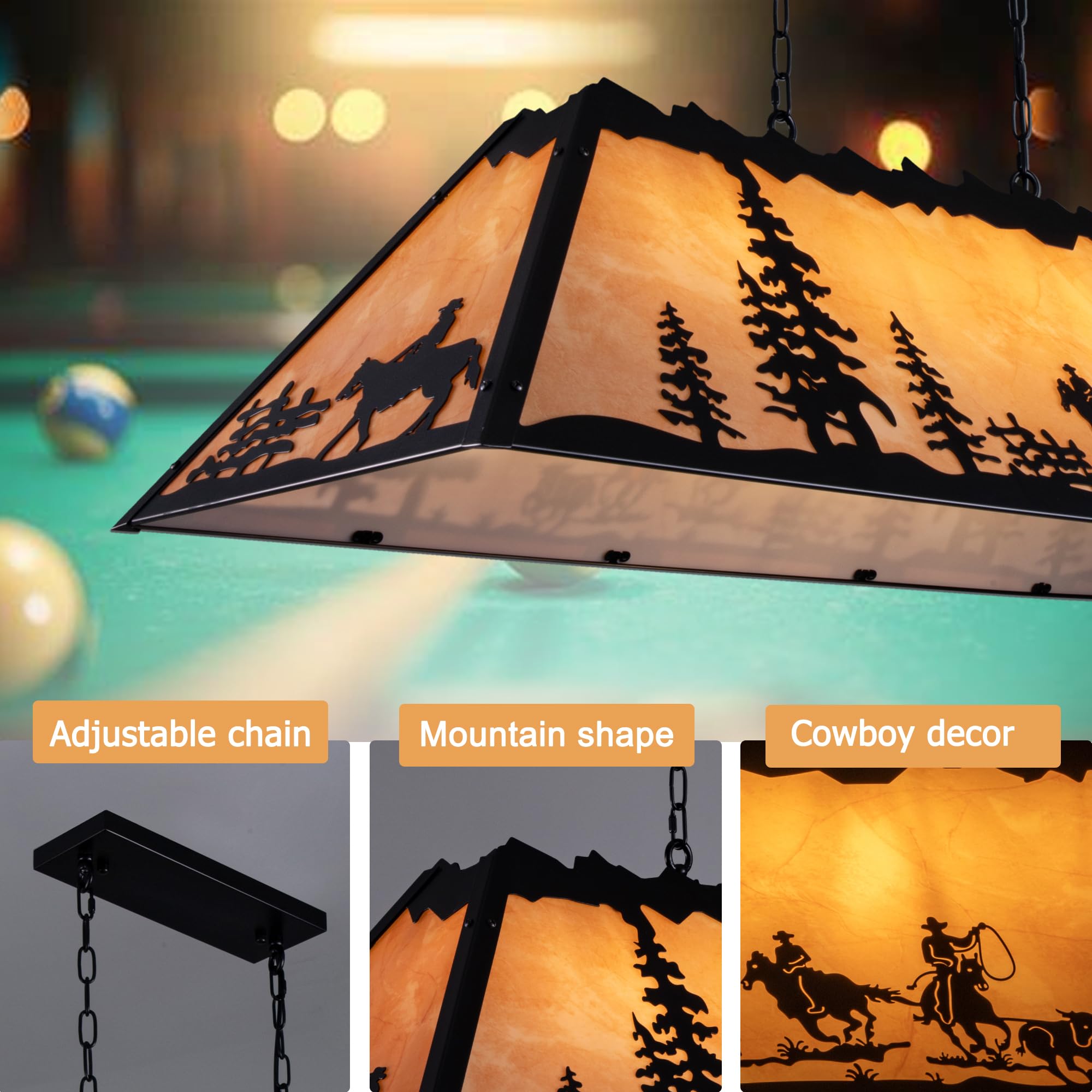 Tiffany Style Pool Table Lights Vintage Pool Table Lights