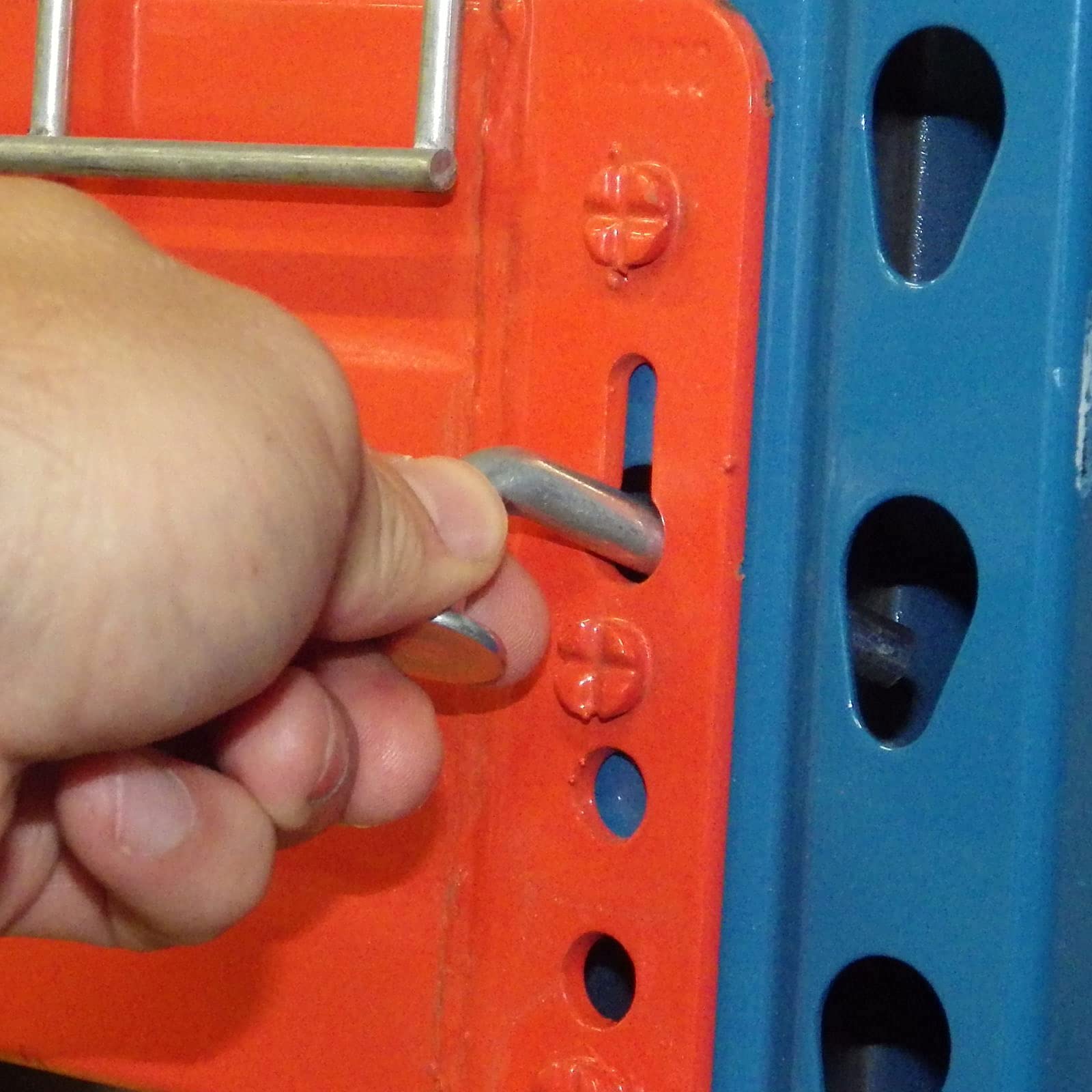 Snapklik.com : 100 PCS M7 Universal Pallet Rack Drop Pin, Round Head ...