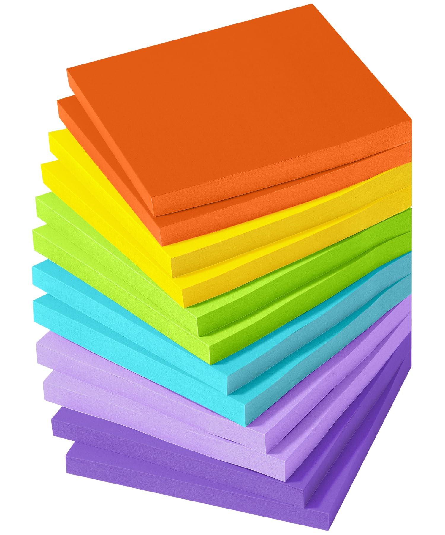 Amazon.com : Mr. Pen- Sticky Notes, 3”x3”, 12 Pads, Energetic Colors ...