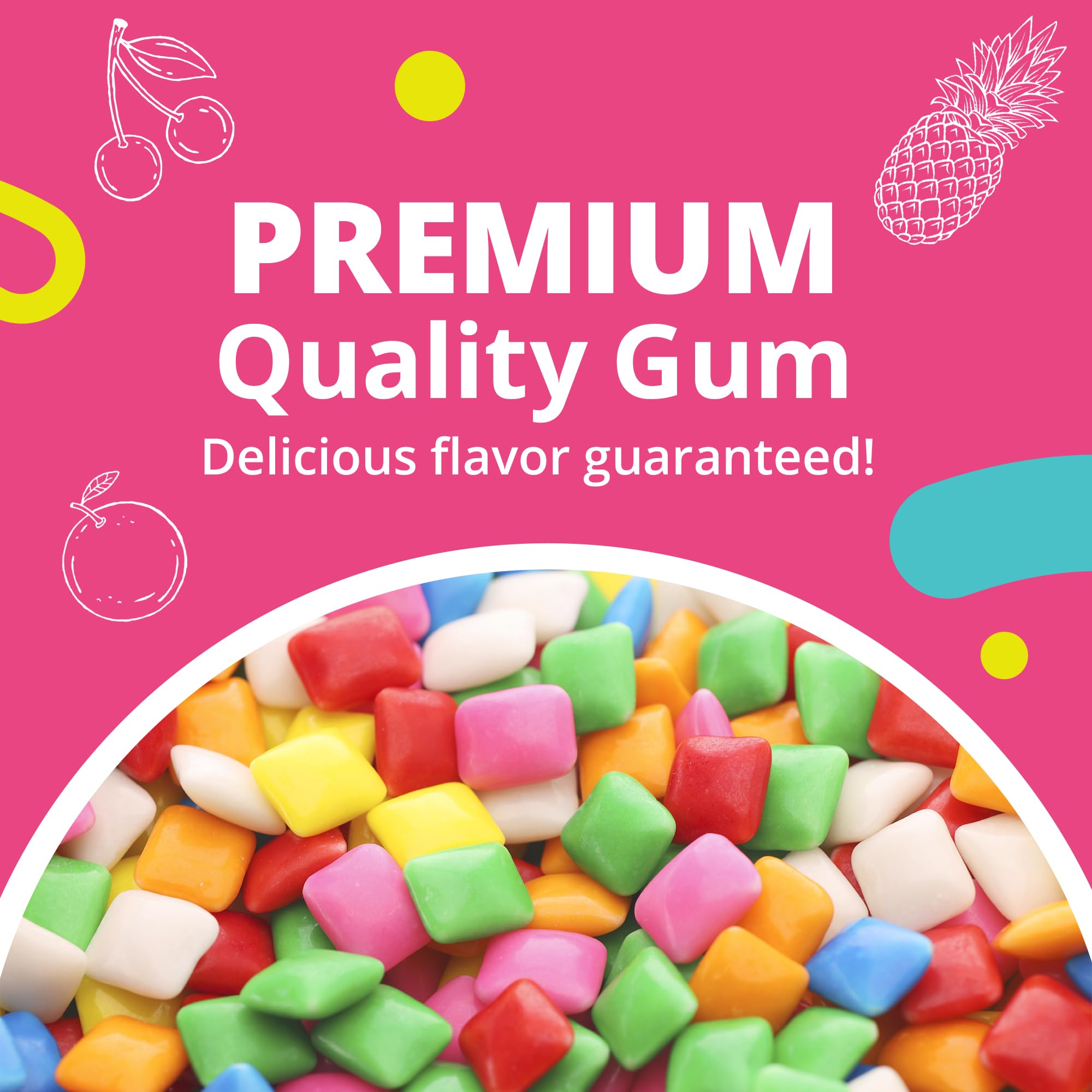 Snapklik.com : Mini Chiclets Gum - Chicklets Assorted Flavor Gum ...