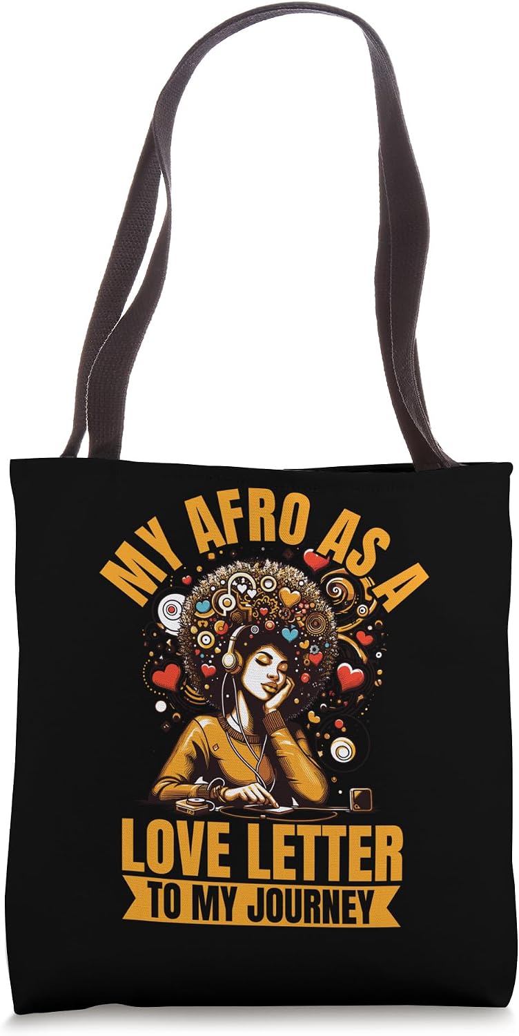 Amazon.com: My Afro as a Love Letter to My Journey Celebrating Afro ...