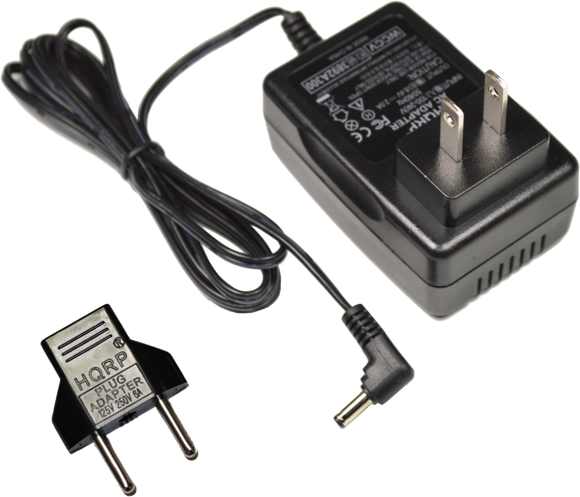 Amazon.com : HQRP Kit AC Power Adapter and DC Coupler Compatible with ...