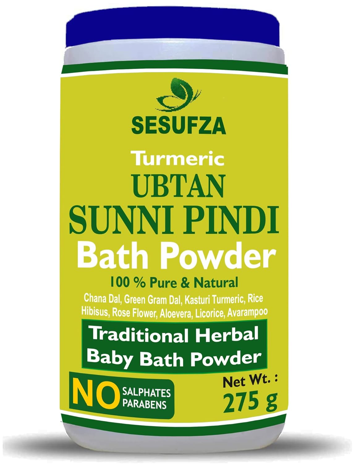 SESUFZA Ubtan Sunni Pindi Bath Powder | Traditional baby Herbal ...