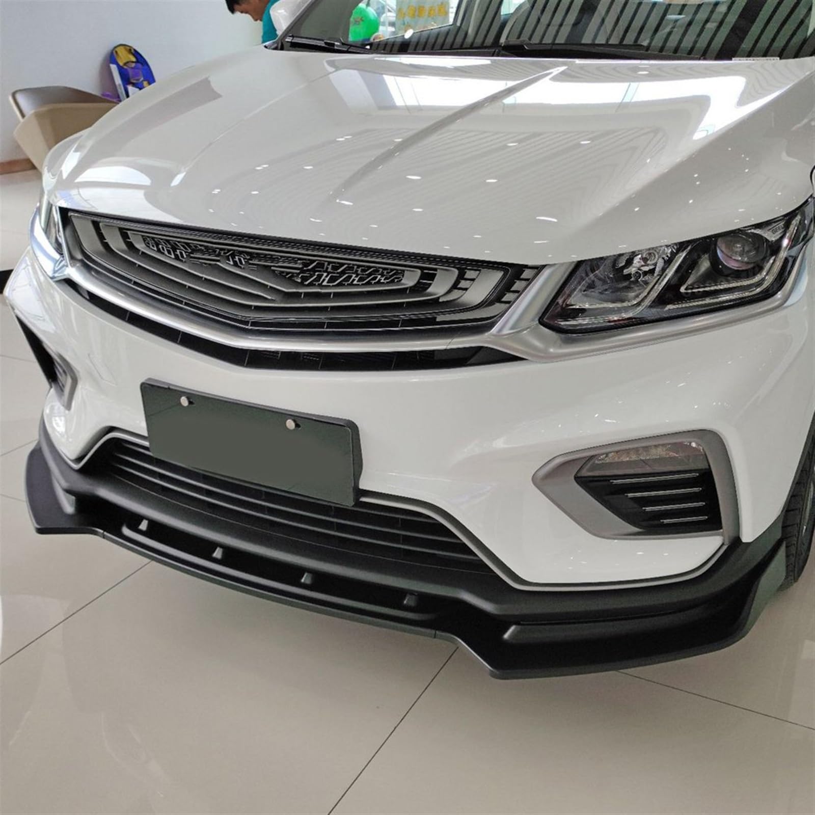 Buy Car Front Spoilers For Geely For Coolray Pro 2018-2020 ABS Plastic ...